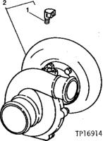 China RE26123 Turbocharger Deere parts 643D, 444D, 544G, 640D, 755B, 570B, 710B, 670B, 690D, 655B, 643, 544D, 750B for sale