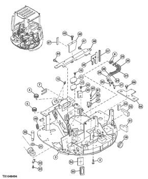 China FYD00000247 Tube Deere parts 35D, 35C, 27C, 35G, 27D, 50G, 50D for sale
