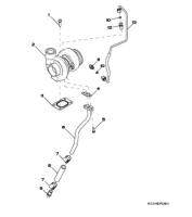 China RE534967 Turbocharger Deere parts 326D for sale