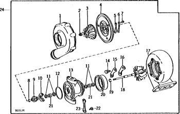 China SE500251 Turbocharger Reman Deere parts 762B, 770B, 892DLC for sale
