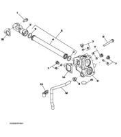 China RE516027 Tube Deere parts 670D, 843K, 643K, 1200, 670C, RE160299 for sale