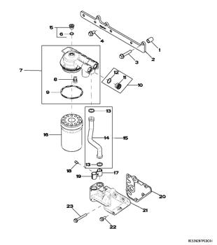 China RE520397 Tube Deere parts 670D, 850J, 670C for sale