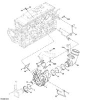 China 1144004634 Turbocharger Deere parts 470GLC for sale