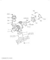 China 8981342272 Turbocharger Deere parts 135G for sale