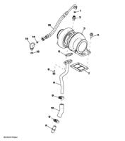 China RE531073 TURBOCHARGER Deere parts 650J, 444J, 444K for sale