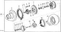 China SE500257 Turbocharger Reman Deere parts 862B for sale