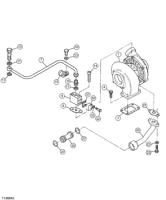 China AT263572 Turbocharger Deere parts 1050C for sale