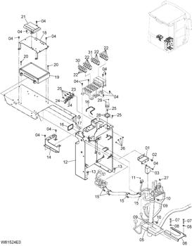 China 01033-06040 SCREW;SEMS Hitachi parts ZW180, ZW220, ZW220-HCMF, ZW250, ZW250-HCMF, ZW310, ZW310-A, ZW310-HCMF for sale