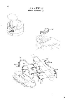 China 4359241 VALVE;CHECK Hitachi parts EX33MU, EX58MU, SCX2800-2, ZX60USB-3, ZX60USB-3F, ZX60USBNA-3, ZX65USB-3F for sale