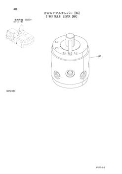 China 4612930 VALVE;ROTARY Hitachi parts ZX110-3, ZX110-3-AMS, ZX110-3-HCME, ZX110M-3, ZX110M-3-HCME, ZX120-3, ZX130-3, ZX130-3-AMS, ZX130-3-HCME, ZX130K-3, ZX130LCN-3F-AMS, ZX130LCN-3FHCME, ZX135US-3, ZX135US-3-HCME, ZX135US-3F-AMS, ZX135US... for sale