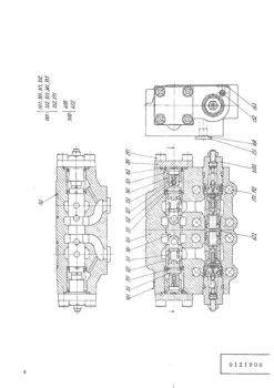 China 0121918 VALVE;RELIEF Hitachi parts UH062 for sale