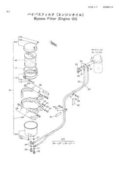 China 4208241 KIT;ELEMENT Hitachi parts EX220, EX270, EX300, KH100D, KH125-3(D), KH150-3, SCX300 for sale