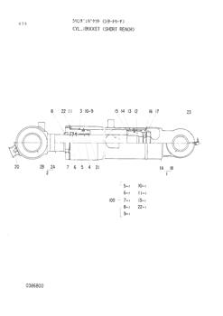 China 4217004 KIT;SEAL Hitachi parts EX60, EX60G, EX60SR, EX60UR, EX60WD for sale