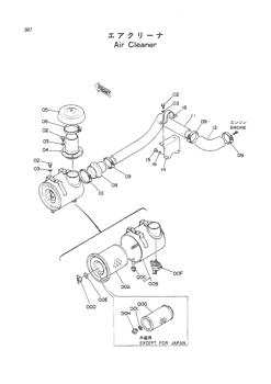 China 4206098 ELEMENT Hitachi parts EX100W, EX100WD, EX120, EX150, EX160WD for sale