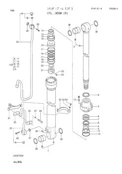 China 4320999 KIT;SEAL Hitachi parts EX200-2, EX200-2m, EX200-3, EX200-3C, EX200-3E, EX200-3m, EX200K-2, EX200K-2m, EX200K-3, EX200K-3m, EX200LCK-2m for sale