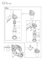 China 119810-55650 ELEMENT Hitachi parts ZX17U-2, ZX17UNA-2 for sale