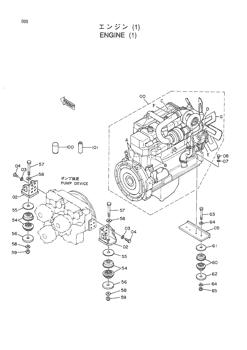 China 4085913 ELEMENT;FILTER(ENGINE OIL) Hitachi parts EX1100, EX1800, EX2500, EX3500, EX5500, UH801 for sale