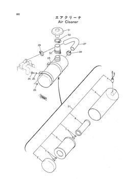 China 4137605 ELEMENT Hitachi parts LX70 for sale