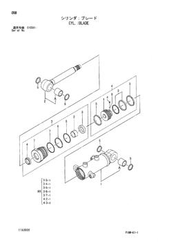 China 4614062 KIT;SEAL Hitachi parts ZX22U-2, ZX27-3, ZX30, ZX30U-3, ZX30U-3F, ZX30U-5A, ZX33U-3, ZX33U-3F, ZX35, ZX35B, ZX40UR-2, ZX40UR-3, ZX40UR-3D, ZX40WM-3D, ZX60USB-3 for sale