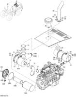 China 20801-03471 ELEMENT(INNER) Hitachi parts ZW180, ZW220, ZW220-HCMF, ZW250, ZW250-HCMF for sale