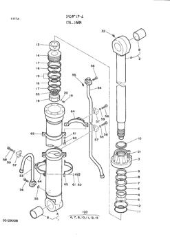 China 4206019 KIT;SEAL Hitachi parts EX200, EX200K for sale