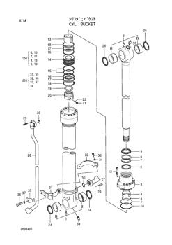 China 4389721 KIT;SEAL Hitachi parts EX150LC-5, EX300-5, ZX330, ZX330-3, ZX330LC-3G, ZX350LC-3-HCME, ZX350LC-5N for sale