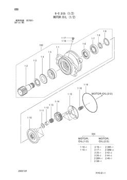 China 4633016 KIT;REPAIR Hitachi parts ZX27-3, ZX27U-2, ZX27U-3, ZX27U-3F, ZX27UNA-2, ZX29U-3, ZX29U-3F, ZX30U-2, ZX30U-3, ZX30U-3F, ZX30U-5A, ZX30UR-2, ZX30UR-3, ZX33U-3, ZX33U-3F, ZX35B, ZX35U-2, ZX35U-3, ZX35U-3F, ZX35U-5A, ZX35U-5N, ZX... for sale