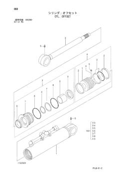 China 1157904 BUSHING Hitachi parts EX20UR-3, ZR950JC, ZX1000K-3, ZX14-3, ZX14-3CKD, ZX16-3, ZX20UR, ZX350K-3, ZX350LC-3-HCME, ZX470H-3, ZX470LCH-5B, ZX480LCK-3, ZX870H-3 for sale