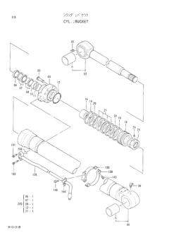 China 4272960 BUSHING Hitachi parts EX220-2, EX220-3, EX220-5, EX220-5 JPN, EX220-5HHE, EX230-5, EX230H-5 JPN, EX230K-5, EX230LC-5HHE, MA200-G, ZH200-A, ZH200LC-A, ZX135US-3, ZX200-3, ZX200-3-HCMC, ZX200-5G, ZX200LC-5G, ZX210-3-AMS, ZX2... for sale