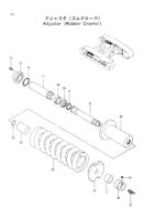 China 3050436 SPRING Hitachi parts EX120-2, EX120-3, EX120-3C, EX120K-2, EX120K-3 for sale