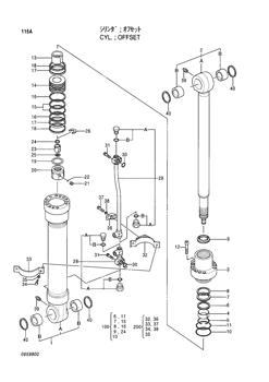 China 0667008 RING;SLIDE Hitachi parts EX100-5, EX100-5 JPN, EX100M-5, EX120-5, EX120-5 JPN, EX120-5HG, EX120-5LV JPN, EX120-5X, EX120-5Z, EX120SS-5, EX125WD-5, EX130H-5, EX130H-5 JPN, EX130K-5, EX135UR, EX135UR-5, EX135US-5, EX135USR, EX1... for sale