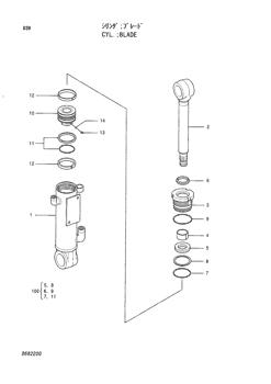 China 0682101 RING;WIPER Hitachi parts EX33MU, EX33U, ML250R, ZX30U-2, ZX30U-3, ZX35U-2, ZX35U-3, ZX40U-2, ZX40U-3, ZX50U-2, ZX50U-3, ZX50U-3F, ZX50U-3U, ZX52U-3, ZX52U-3F, ZX55UR-3, ZX55UR-3D for sale