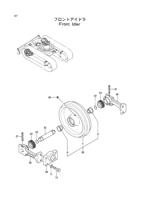 China 4275383 PIN;SPRING Hitachi parts EX12, EX12-2, EX15, EX15-2, EX17U, EX17UNA, ZX14-3, ZX14-3CKD, ZX16-3, ZX17U-2, ZX17UNA-2, ZX18-3 for sale