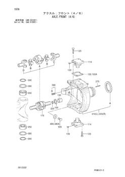 China 0884417 ELBOW Hitachi parts ZX130W, ZX130W-AMS, ZX160W, ZX160W-AMS, ZX180W, ZX180W-AMS for sale