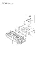 China 129930-13201 GASKET, SILENCER Hitachi parts ZX60USB-3F, ZX65USB-3F for sale