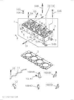 China 8941458390 GASKET; CYL HD Hitachi parts BX70, BX70D, EX100, EX100-2, EX100-3, EX100M, EX100M-2, EX100M-3, EX100WD-2, EX100WD-3, EX120, EX120-2, EX120-3, EX120K-2, EX120K-3, EX150, EX90, EX90-2, LX70, RX1200 for sale