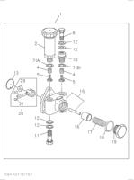 China 1157500480 PUMP ASM; FUEL FEED,INJ PUMP Hitachi parts CG45 for sale