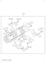 China 8943925532 GASKET; EXH PIPE TO MANIF Hitachi parts ZX350LC-5B, ZX350LCN-5B for sale