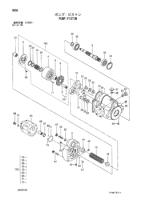 China 4612128 PUMP;PISTON Hitachi parts ZX30U-2, ZX35U-2 for sale