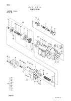 China 0860302 PUMP;GEAR Hitachi parts ZX30UR for sale