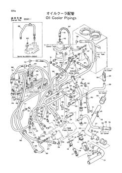 China 4141972 HOSE Hitachi parts UH033, UH033SS, UH043, UH063 for sale