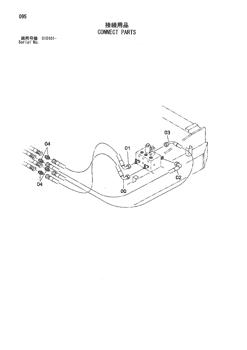 China 4442331 HOSE Hitachi parts EG110R, EX1800-3, EX2500-6, EX2600-6BH, EX2600-6LD, EX8000, EX8000-6, VR308-2, VR408-2, ZR260HC, ZX110, ZX110-E, ZX110M, ZX120, ZX120-E, ZX120-HCMC, ZX130-AMS, ZX130-HCME, ZX130H, ZX130K, ZX130W, ZX13... for sale