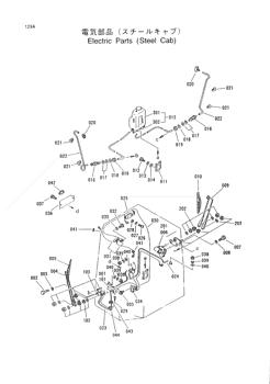 China 1015949 CLAMP Hitachi parts LX200 for sale