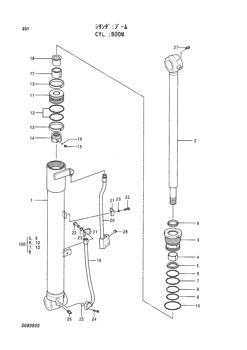 China 0689804 CLAMP;PIPE Hitachi parts EX58MU, LX70-3, LX80-5 for sale