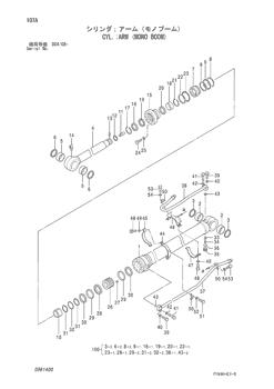 China 0961438 CLAMP Hitachi parts ZX330, ZX330-3, ZX350H, ZX350K, ZX350K-3, ZX350LC-3-HCME, ZX350LC-AMS, ZX350LC-HCME, ZX360LC-3-HCMC, ZX370MTH, ZX450, ZX450H, ZX600 for sale