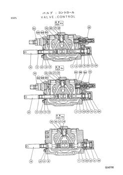China 0237703 ADAPTER Hitachi parts UH043, UH053, UH053M, UH063, UH063SS, UH073 for sale