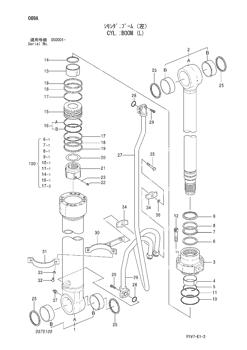 China 4649049 SEAL;KIT Hitachi parts ZX330-3, ZX330-5G, ZX330LC-5G, ZX350-3-AMS, ZX350H-3, ZX350H-5G, ZX350K-3, ZX350K-5G, ZX350LC-3-HCME, ZX350LCH-5G, ZX350LCK-5G, ZX360LC-3-HCMC, ZX400W-3 for sale