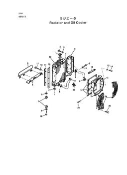 China 19M8348 SCREW Hitachi parts DX75, DX75L, DX75M, LX120-5 for sale