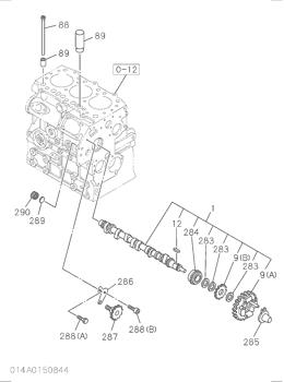 China 5863001550 BEARING; CAMSHAFT Hitachi parts EX17U, EX17UNA, EX20U-3, EX20UR-3, ZX16, ZX18, ZX25 for sale