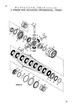 China JD10127 BEARING CONE Hitachi parts LX120-5, LX150-5 for sale
